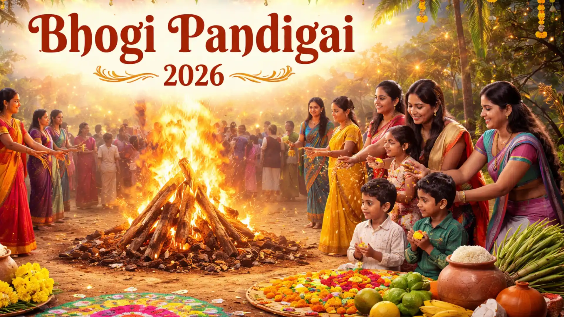 Bhogi Pandigai 2026: Date, Significance, Rituals, and Auspicious ...
